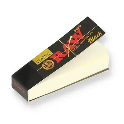 Raw Black Filter Tips – Rollin BD